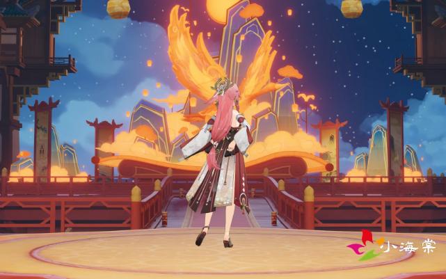 第一次绑定扇子到人物骨骼,提瓦特女巫——八重神子又来跳舞了,神子,...