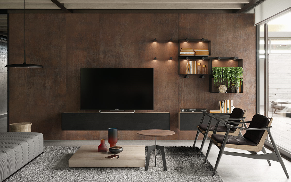 【每日组图】110m²loft风格,工业风家装参考,loft不只有复式哦