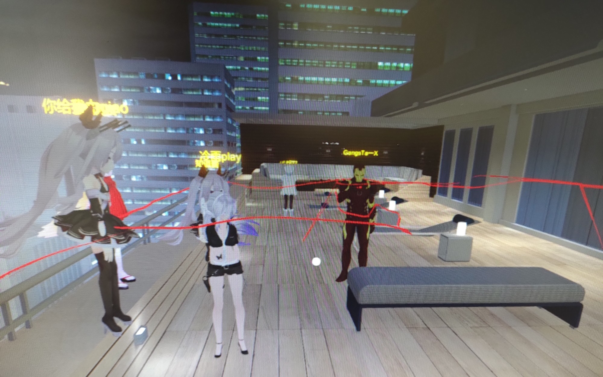 试玩一款虚拟世界游戏 绿洲VR 的其中一个游戏模式!