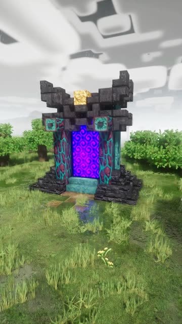 装饰地狱门!#游戏凡星计划 #我的世界