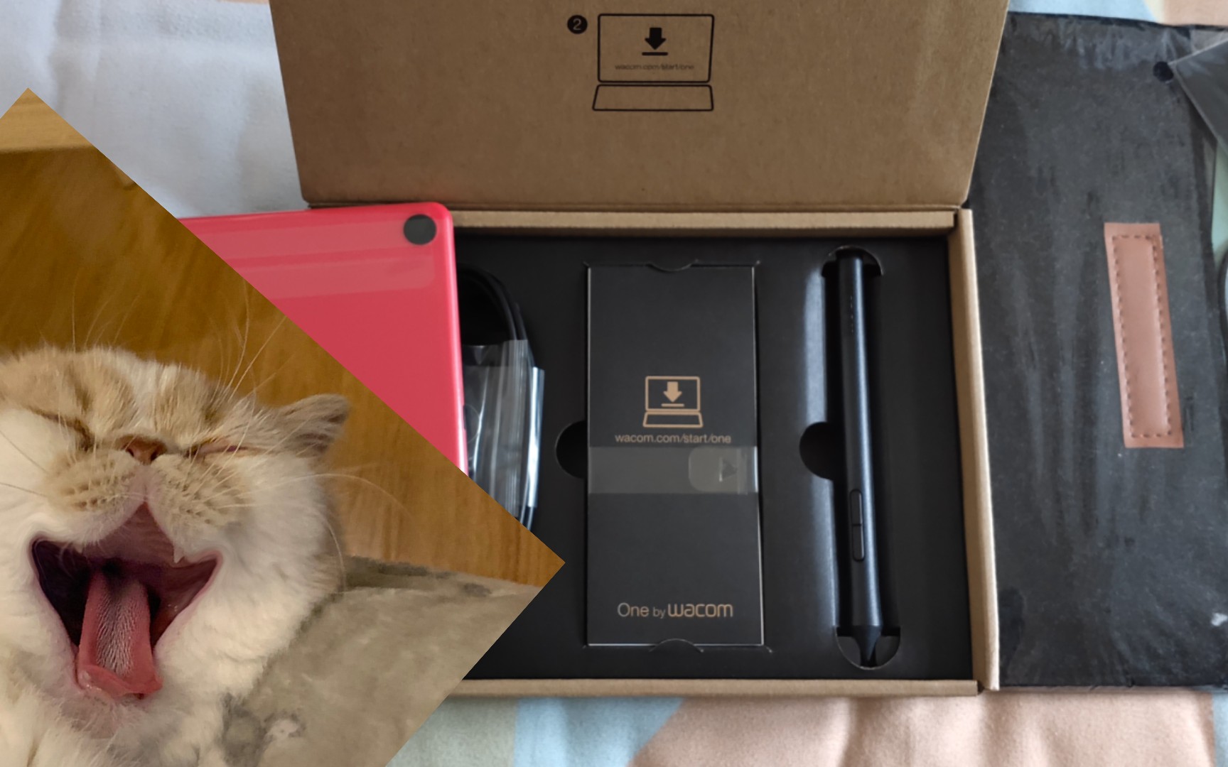wacom 472 开箱～