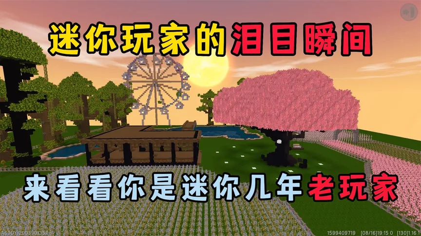 迷你世界:迷你玩家的泪目瞬间!来看看你是几年的迷你老玩家!