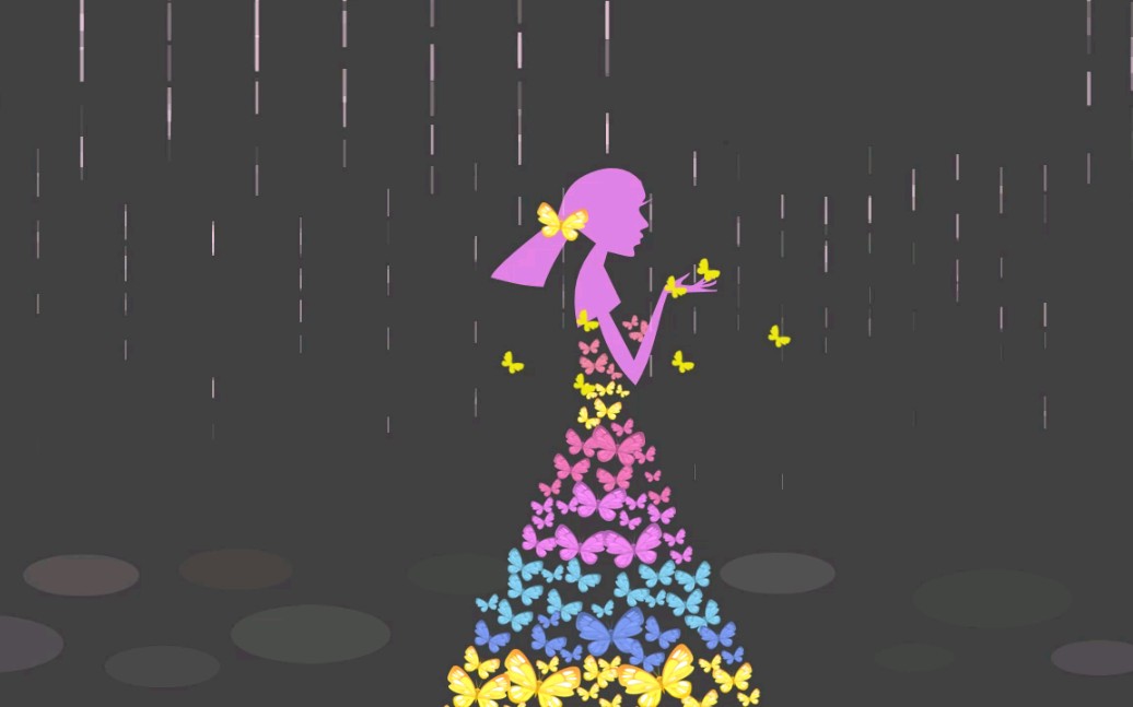 唯美PPT动画《梦蝶说 贰》