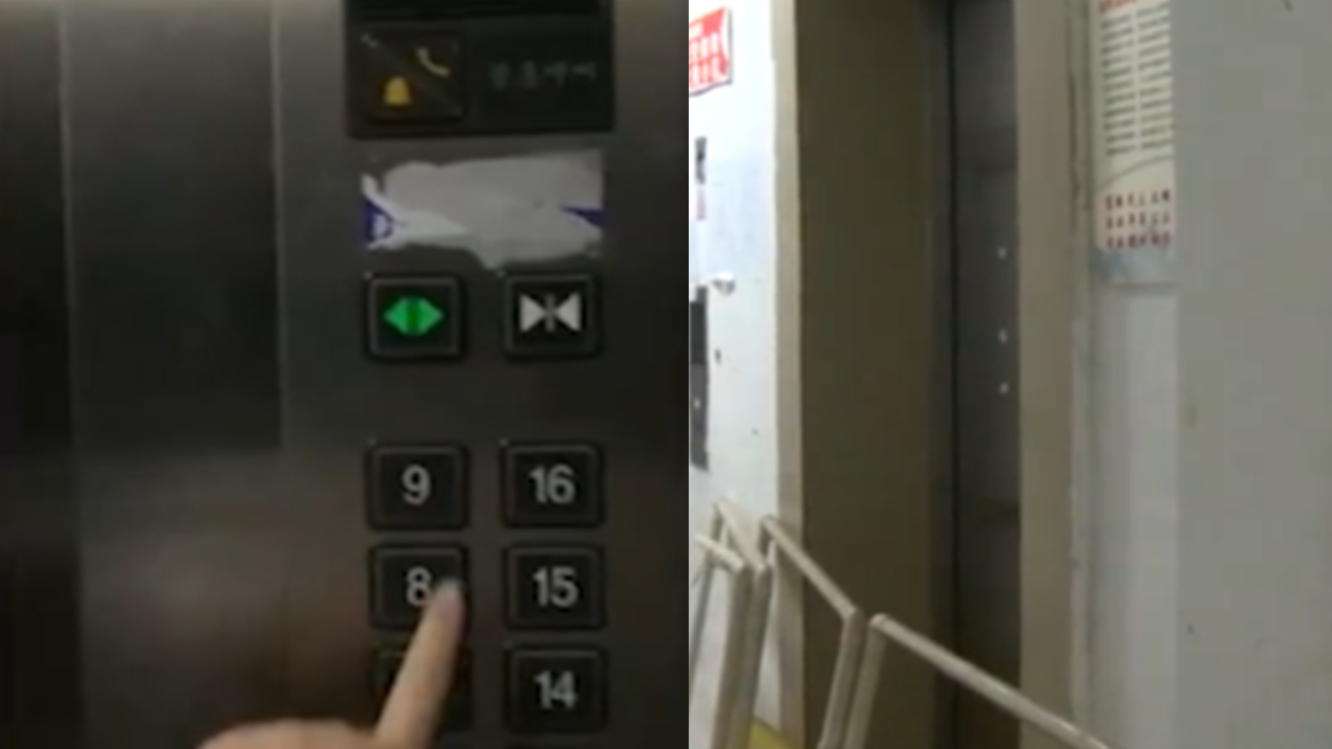 女子乘电梯遇惊魂一幕,突然下降后按键全失灵,邻居:关3次人了