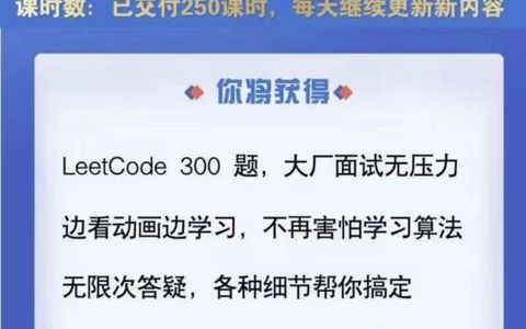 741. 《剑指算法面试---吴师兄算法训练营》靠谱吗?