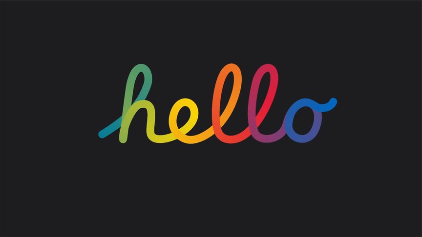 4分钟教你AE复刻苹果Hello壁纸字体动效