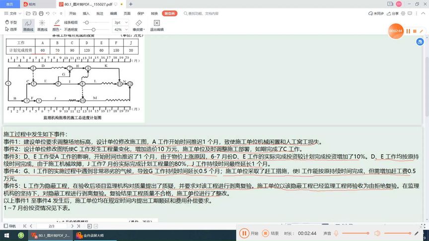 建造师-建筑工程-案例分析80