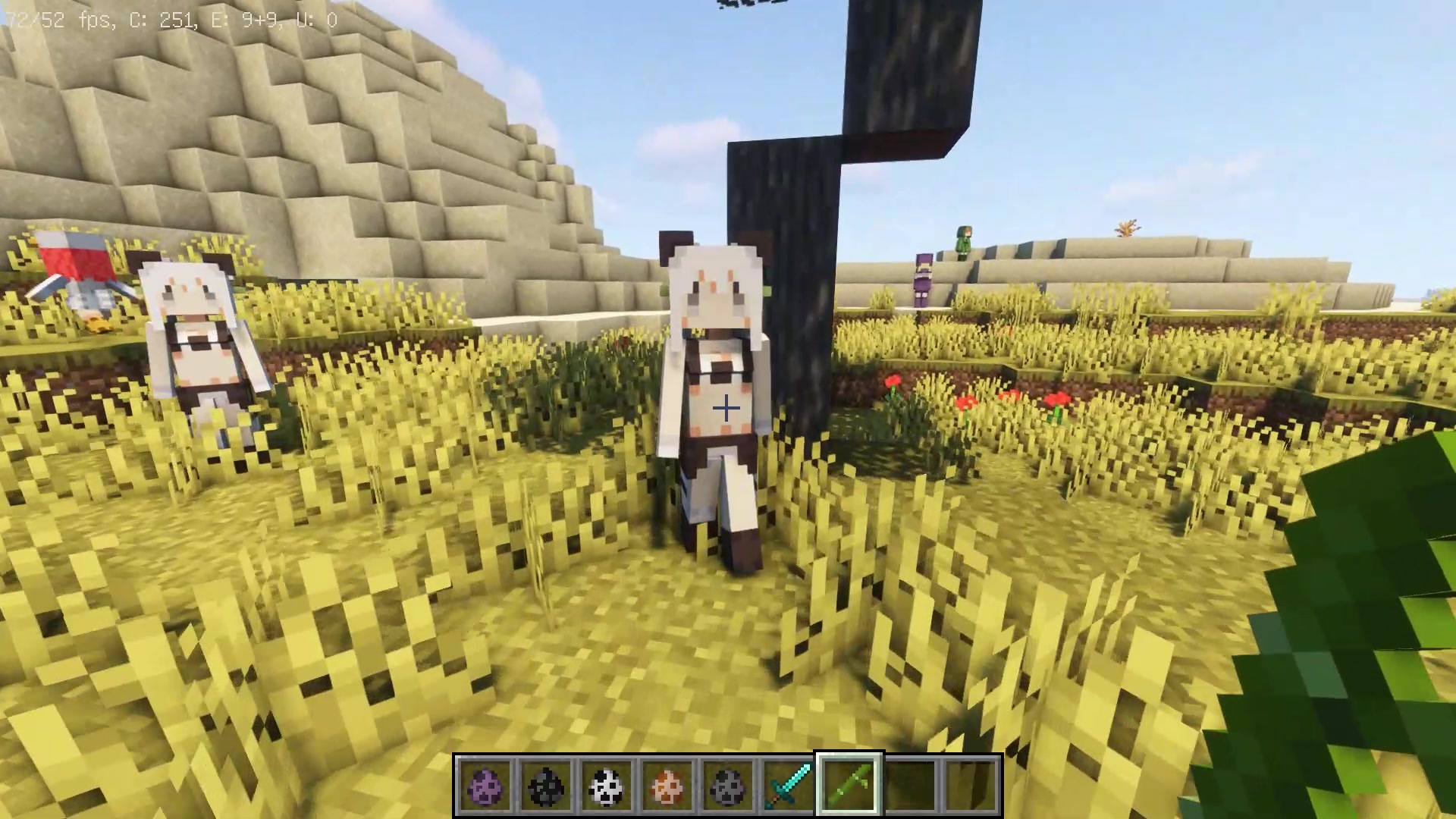 【Minecraft】最新娘化怪物材质包下载:熊猫、狐狸、末影螨、幻术师...