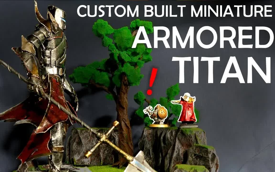 【场景模型——为 D&D 手工打造史诗般的定制微型模型】【中字】【...