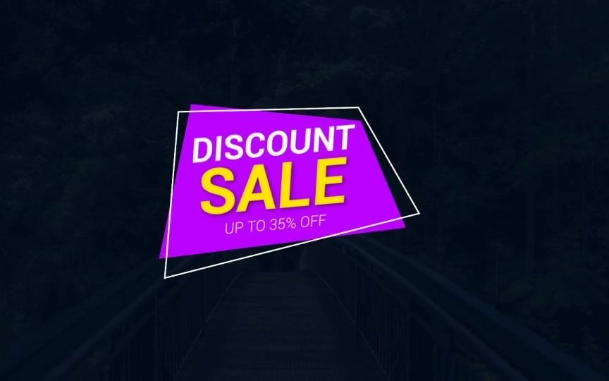 12个销售标签AE模板