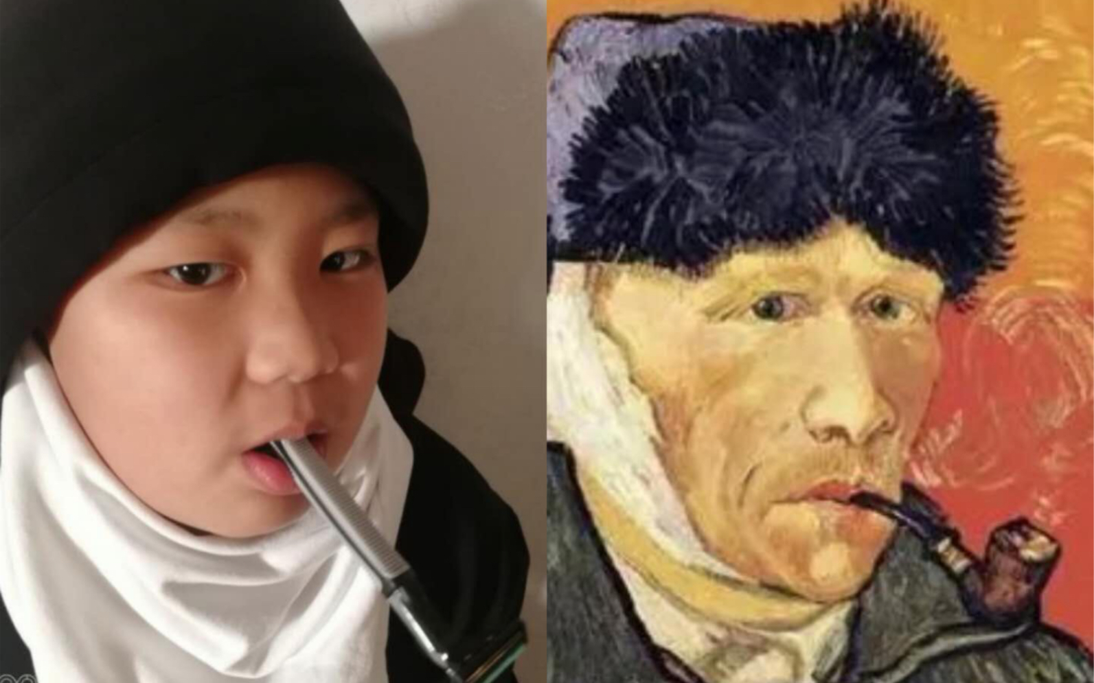 世界名画模仿秀