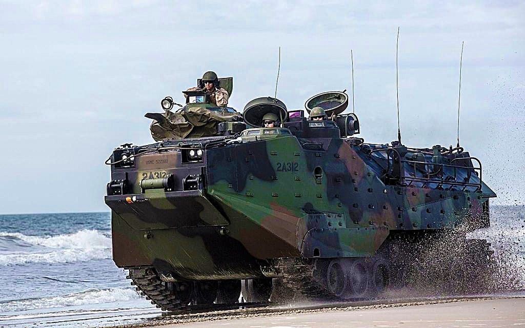 USS美海军两栖登陆训练