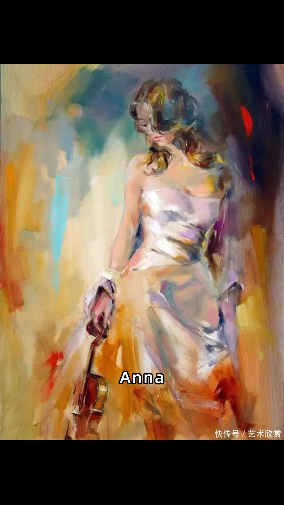 舞动的浪漫主义︱俄罗斯画家Anna Razumovskaya绚丽的人物油画