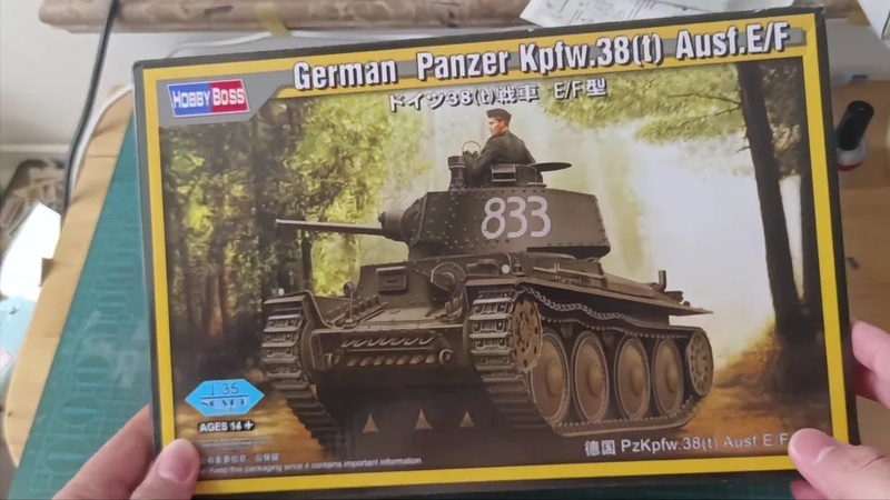 38t坦克模型制作 第一期 面漆涂装