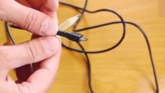 如何把数据线变成可伸缩的弹性数据线!