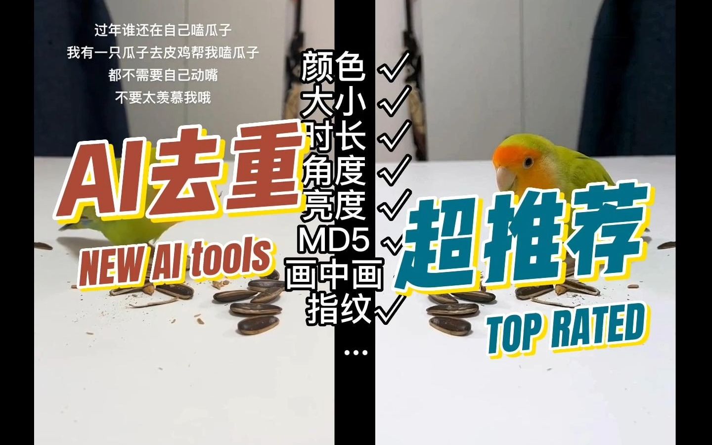 2023最新的一键AI剪辑-一次性完成视频去重+视频去字幕+视频去水印...