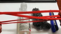 厨房妙招 , 钢丝球使用窍门, 简单方便制作不伤手!