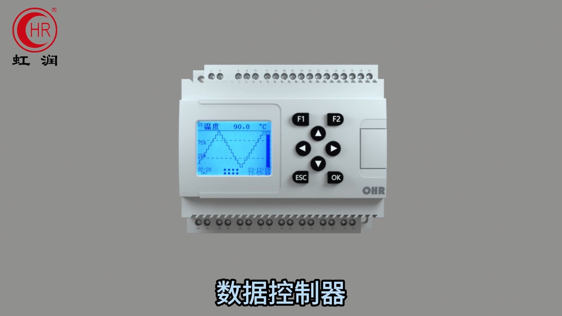 虹润OHR-PR40数据控制器,多通道采集与控制,抗干扰能力强,RS485与...