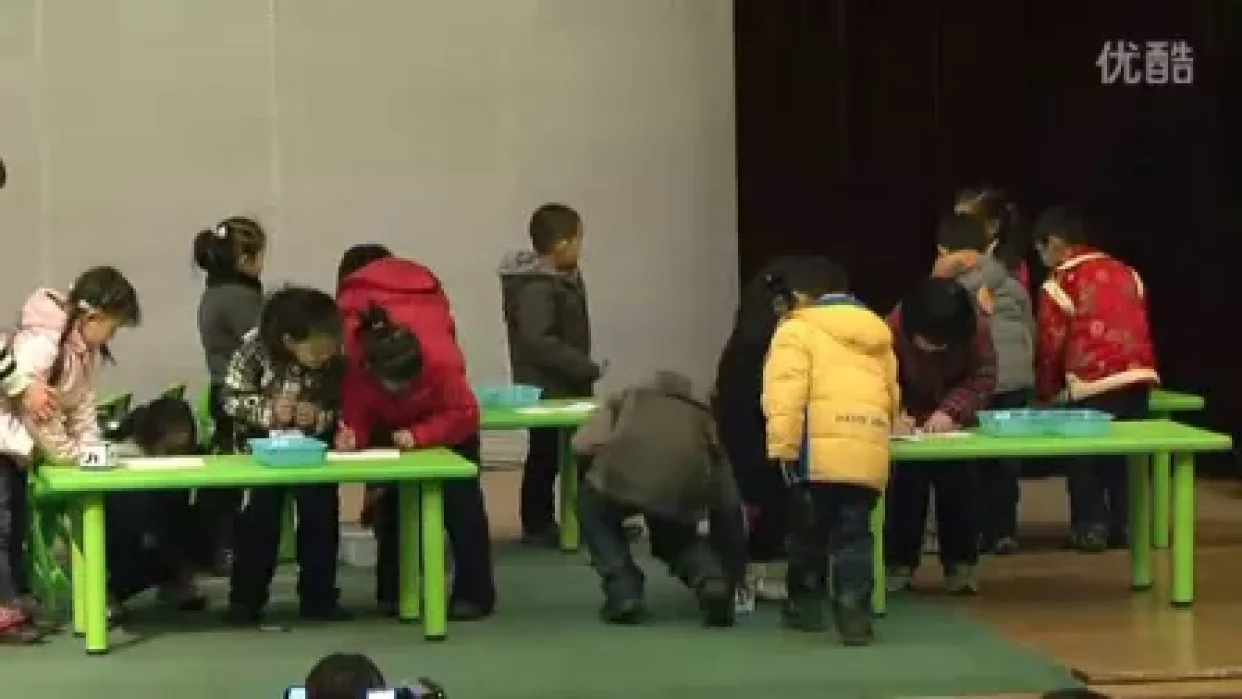 幼儿大班数学《单数双数》2(幼儿教育优秀课例高清教学视频)