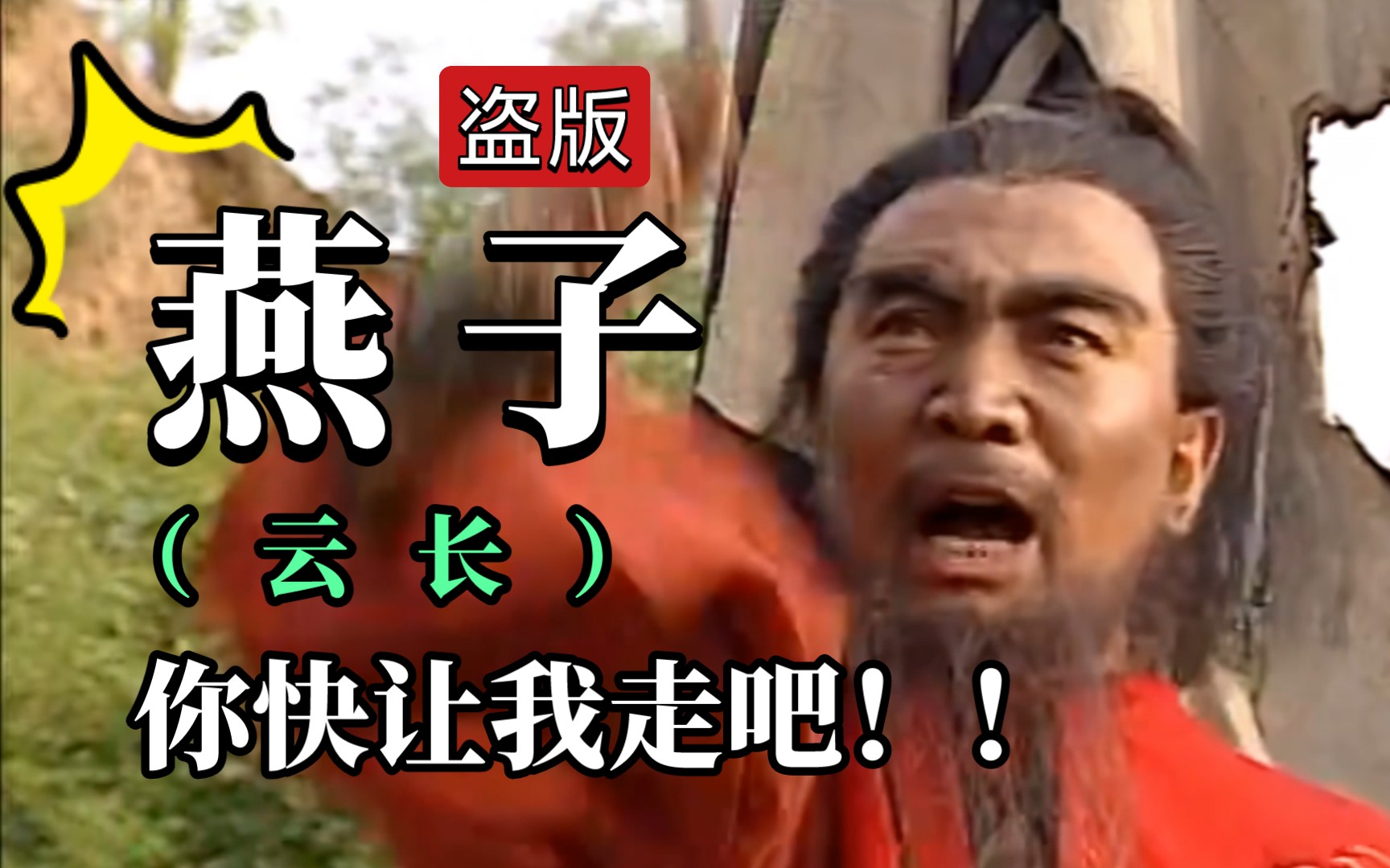 【盗版燕子】曹操:云长!你快让我走吧云长!你不让我走我怎么活啊云长!...