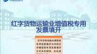 19 红字货物运输业增值税专用发票填开