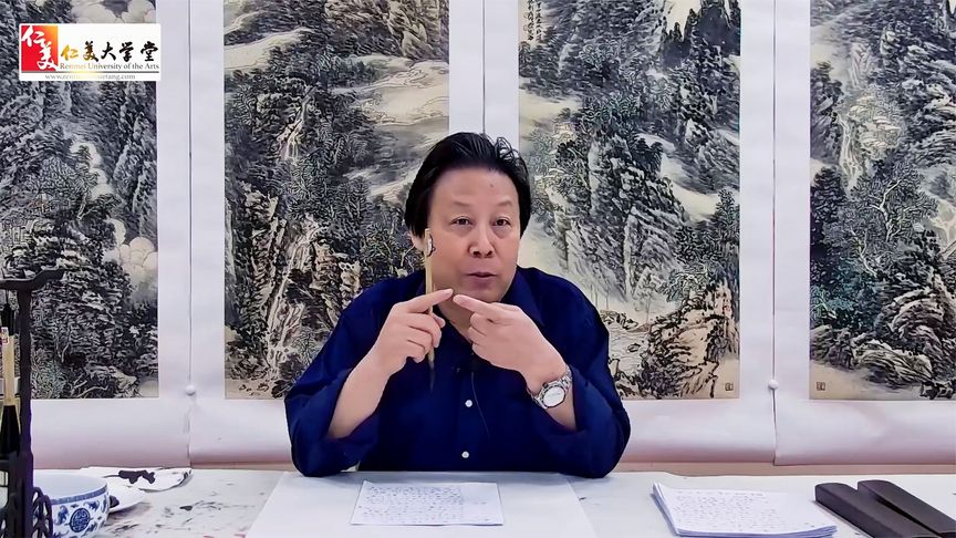 国画表现形式讲究勾线,教你用笔的方法,记住这几句画画运筹帷幄