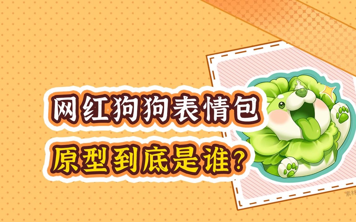 这几个狗狗表情包你一定用过!原型被我扒出来啦~