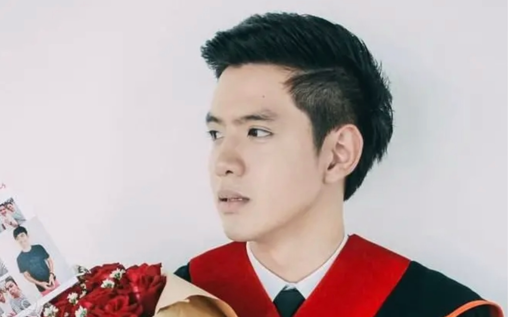 「泰星安利」# 泰星Film的青涩照#曼谷大学刚刚毕业的塔那帕特#深宅...