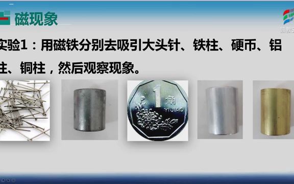 教科版九年级上册物理 第七章 磁与电 1.磁现象