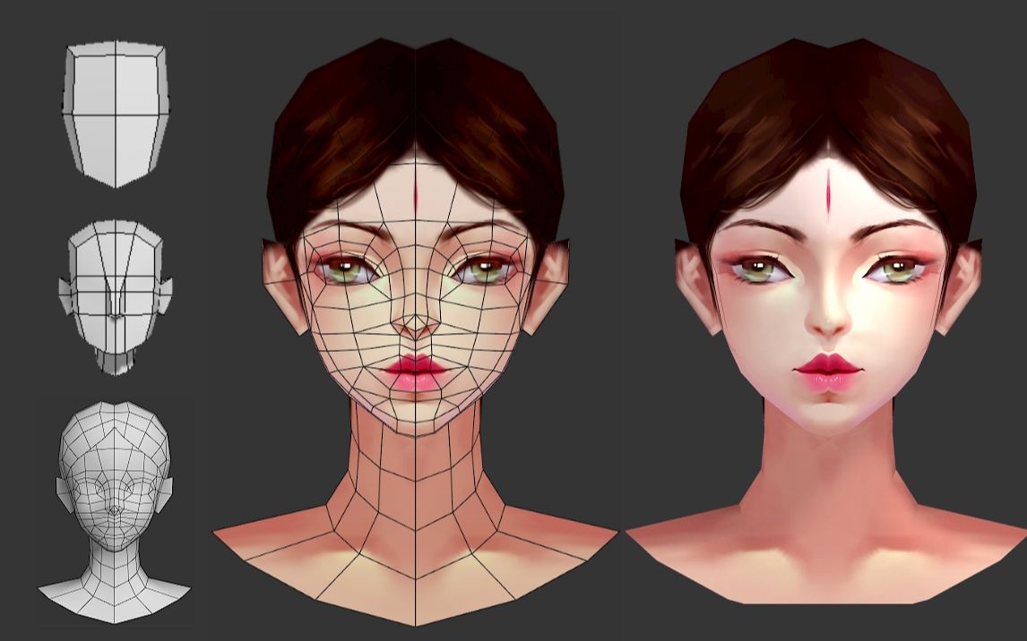 3dmax人物建模,教你从拉box开始,制作写实风格御姐模型