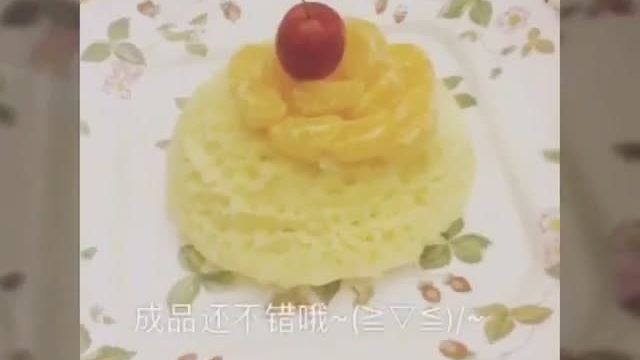 微波炉蛋糕的家常做法,好吃