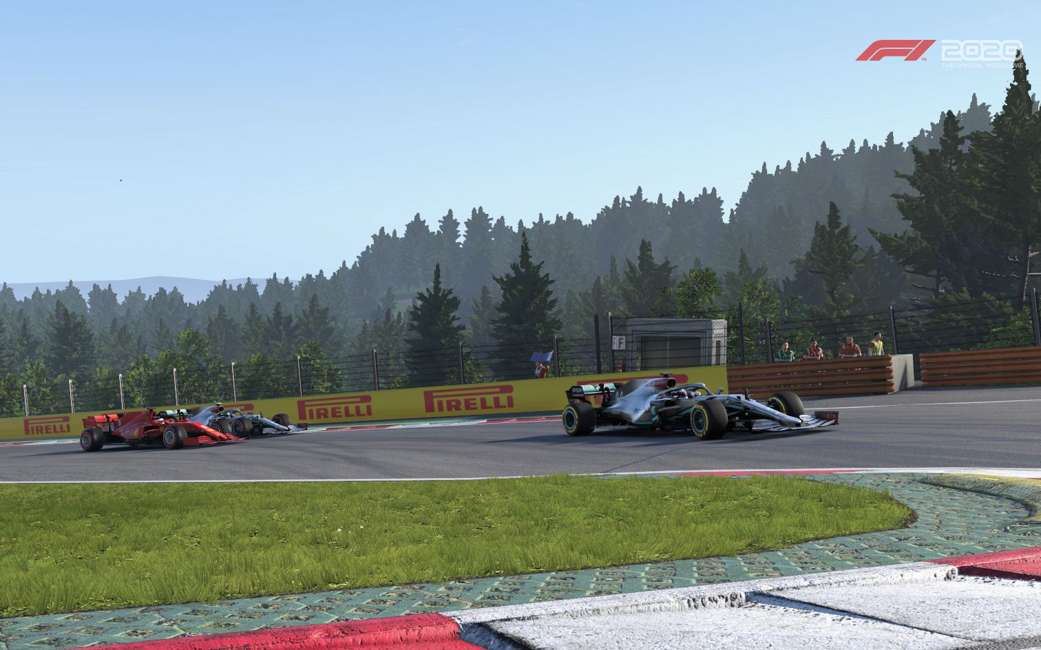 ...试玩】奥地利站正赛剧情模拟(非正赛剧情)法拉利SF1000挑战梅奔W11