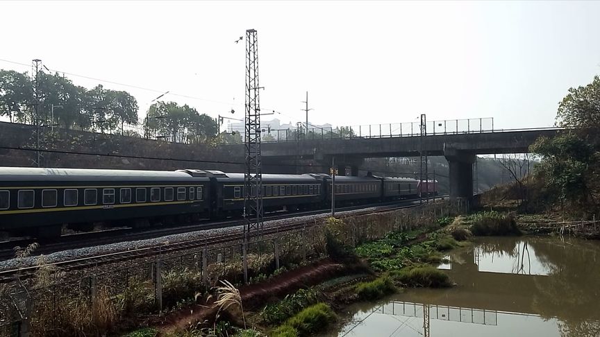 北京西开往赣州K1453次列车,春运期间缩短至南昌站始发终到