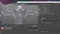 C4D权重教学之改模型(只是展示作用,所以倍速没有录音;并不是最终...