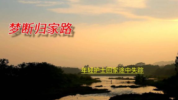 梦断归家路(上)年轻护士回家途中失踪#破案 #真实案件 #推理