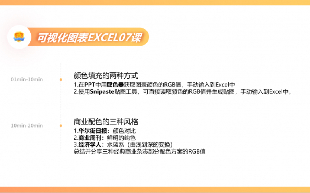 数据图表配色最全指南