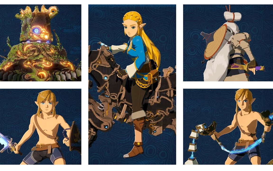 【塞尔达无双灾厄启示录】全武器展示(含DLC)