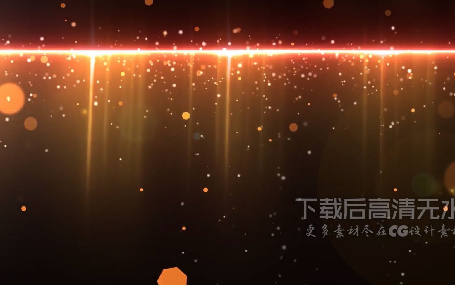 s637 梦幻舞蹈钢琴曲婚礼金色粒子瀑布粒子雨LED背景视频素材 剪辑...