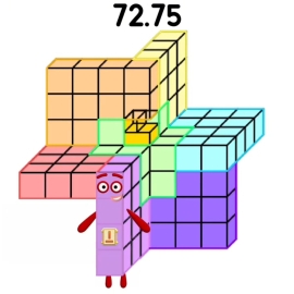 一個普通的72点75 