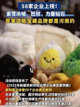 12月5日,2025河南省新服务新供给品牌建设交流活动在河南商丘举办。...