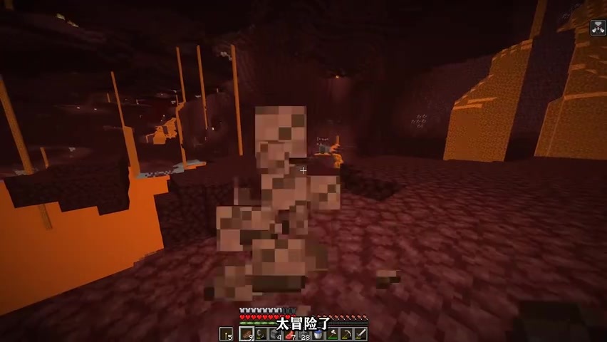 我的世界:怎么在这里建房子呢