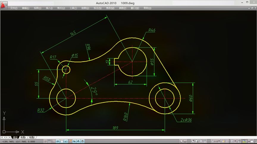 cad定位圆心制图 若多数为同心圆或则圆弧,是否定位圆心?