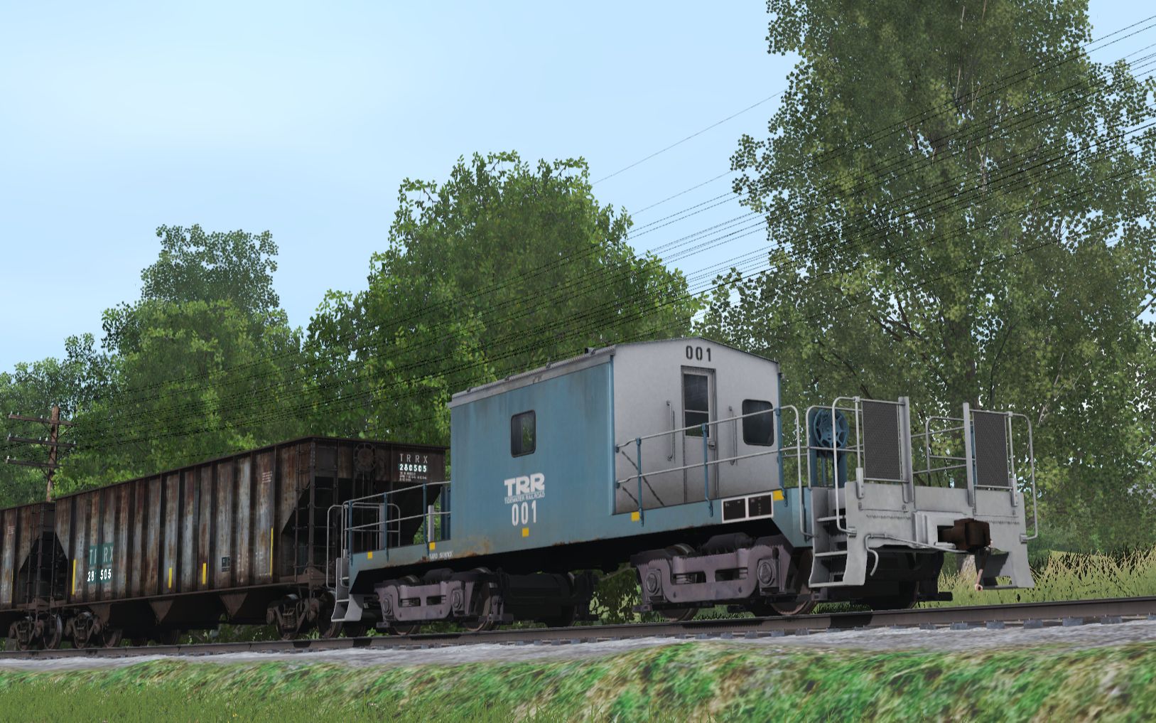 实况模拟列车19 守车:我带你走