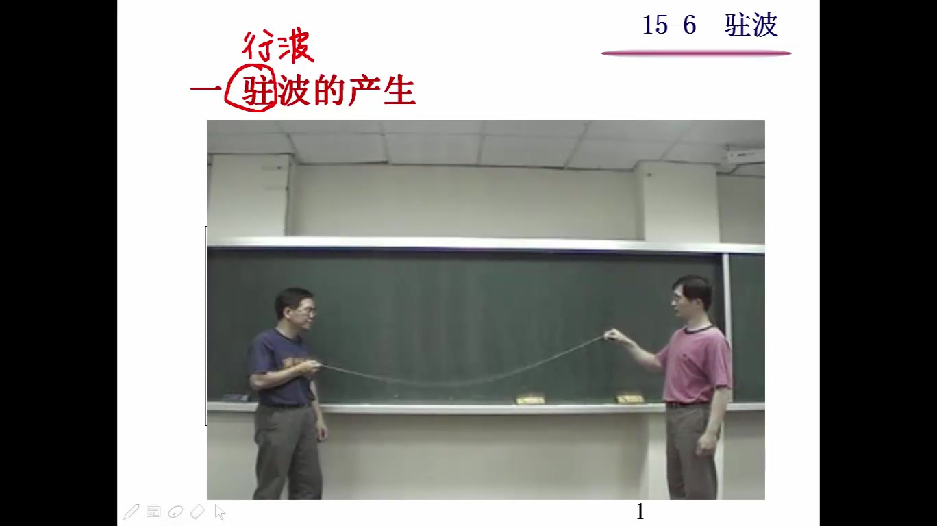第三章机械振动机械波:3-3驻波