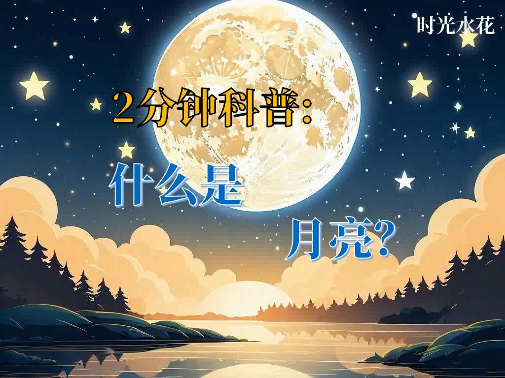 2分钟科普:什么是月亮?--用小学生能听懂的方式解说