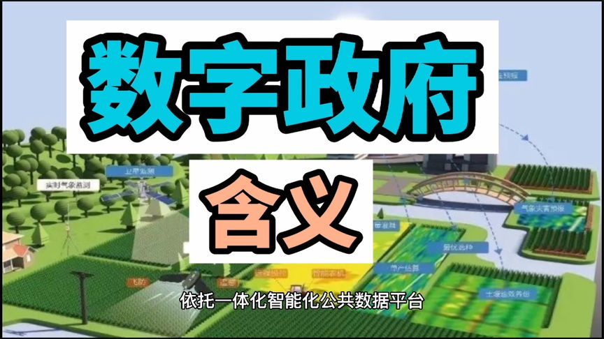 在数字化改革中,数字政府的含义研究了两个月,既有管理又有服务