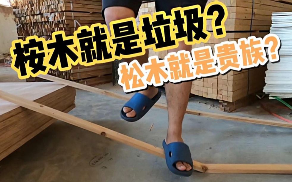 市面上沙发的松木框架是怎样的?松木vs桉木,结果你一定想不到