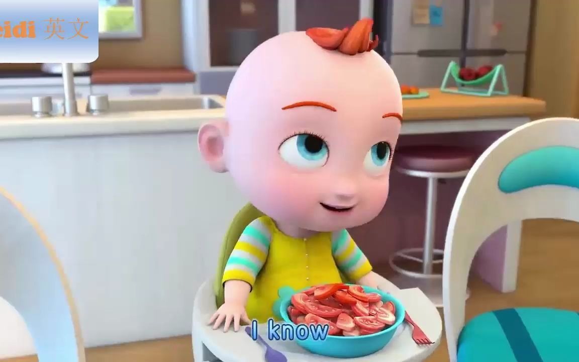 英文动画儿歌what would you like,教孩子认识颜色和食物,磨耳朵必备