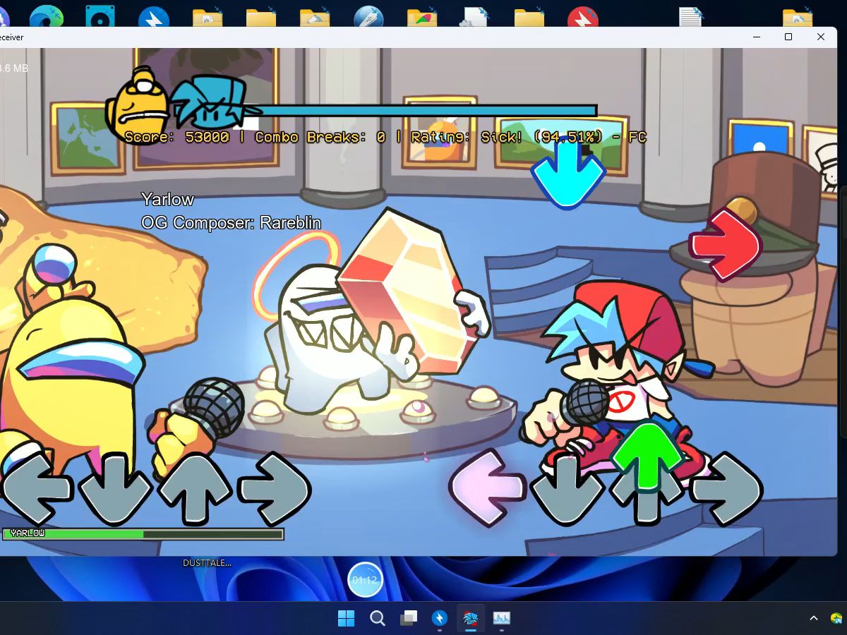 FNF【超燃模组】VS内鬼 D'lowing Remix_游戏热门视频