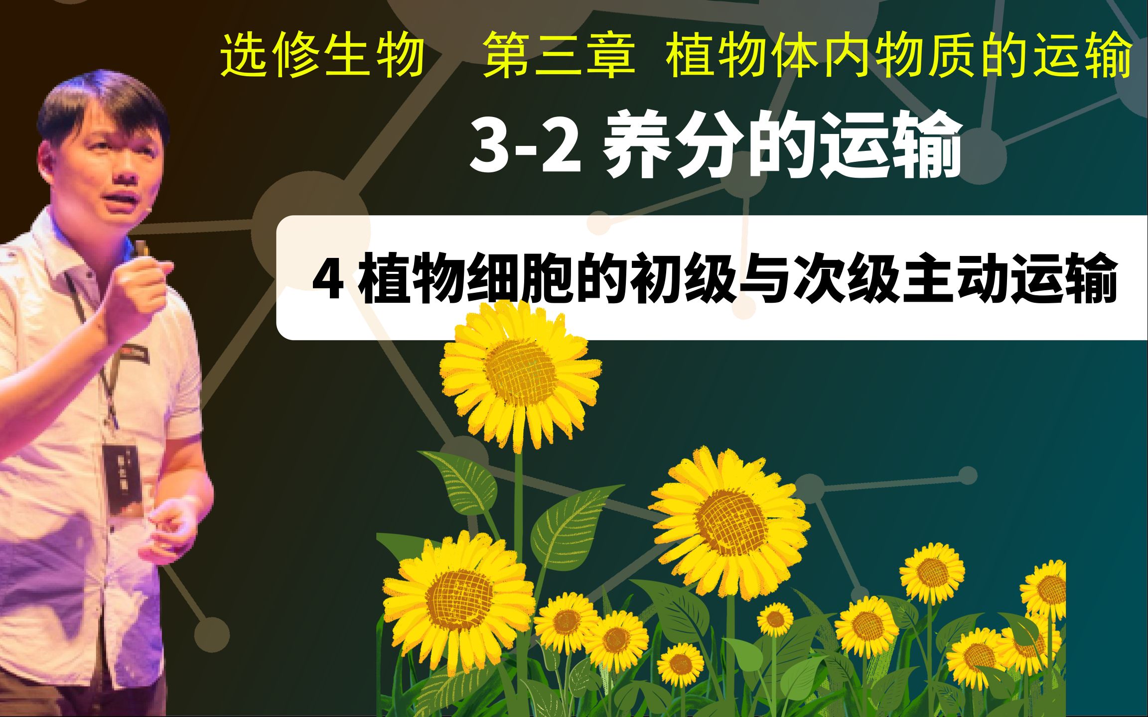 选修生物3-2.4 植物细胞的初级与次级主动运输